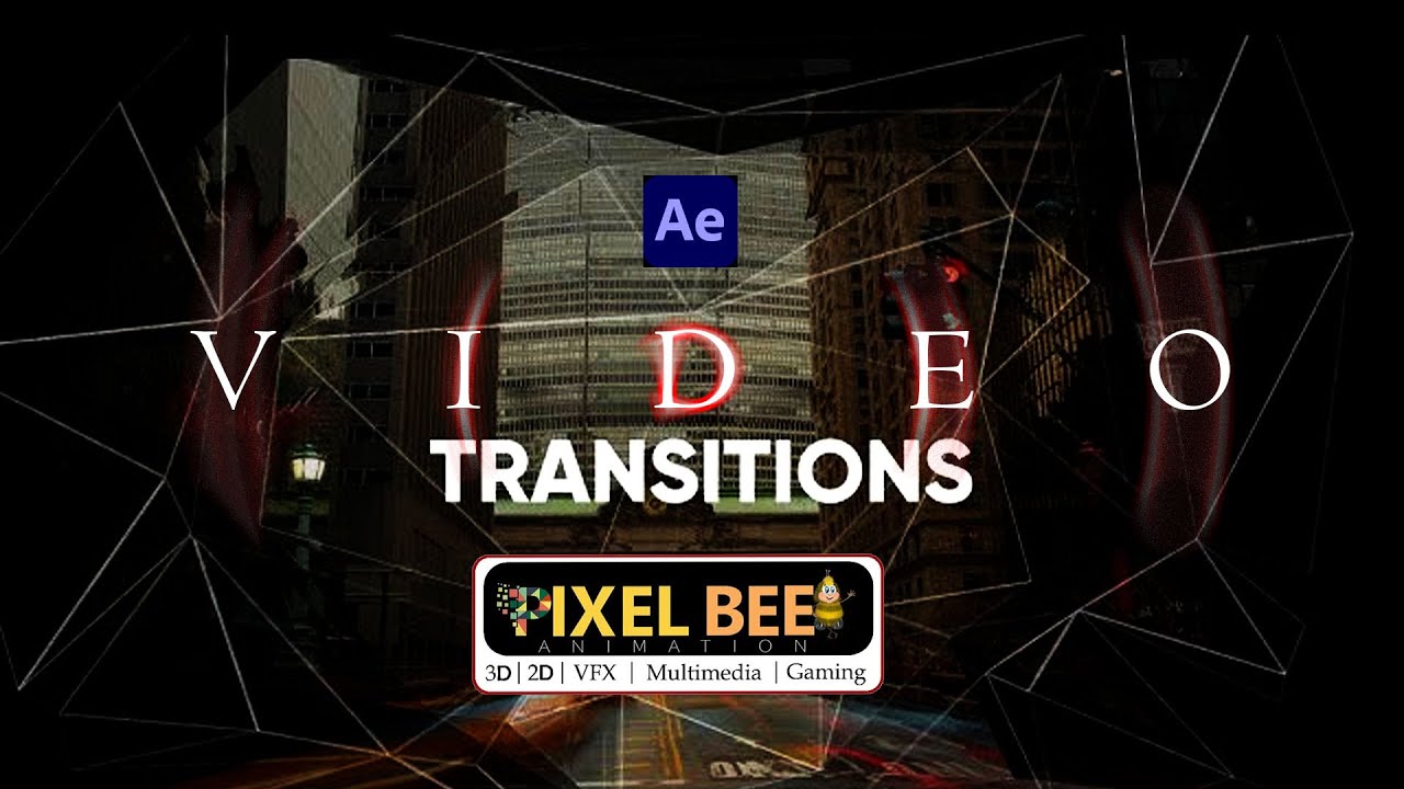 video transition tutorial after effects / pixelbeeanimation ...