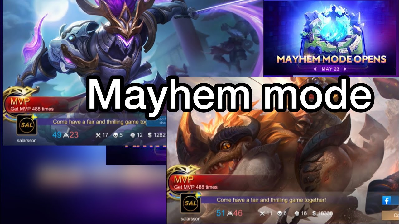MAYHEM MODE MLBB - YouTube