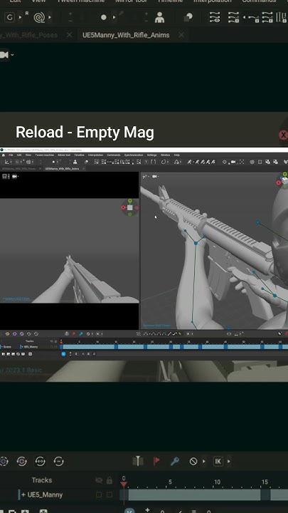 Reload Animations in Cascadeur #shorts - YouTube