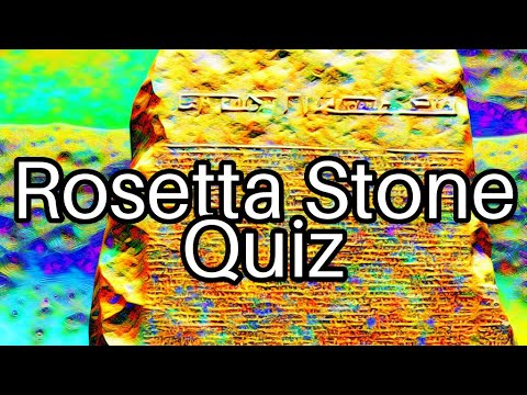 Unlocking the Secrets of the Rosetta Stone 🗝️ | Test Your Knowledge ...