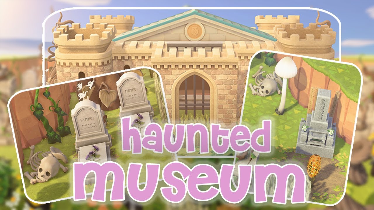👻Turning the Museum Into a Haunted Exhibit! | ACNH Speed Build💀 - YouTube