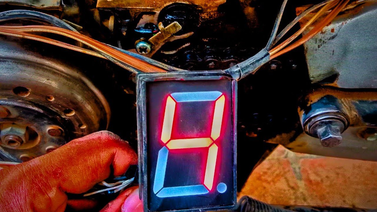 Gear Indicator In Honda CD 70 / How To Install Gear Indicator In Honda ...