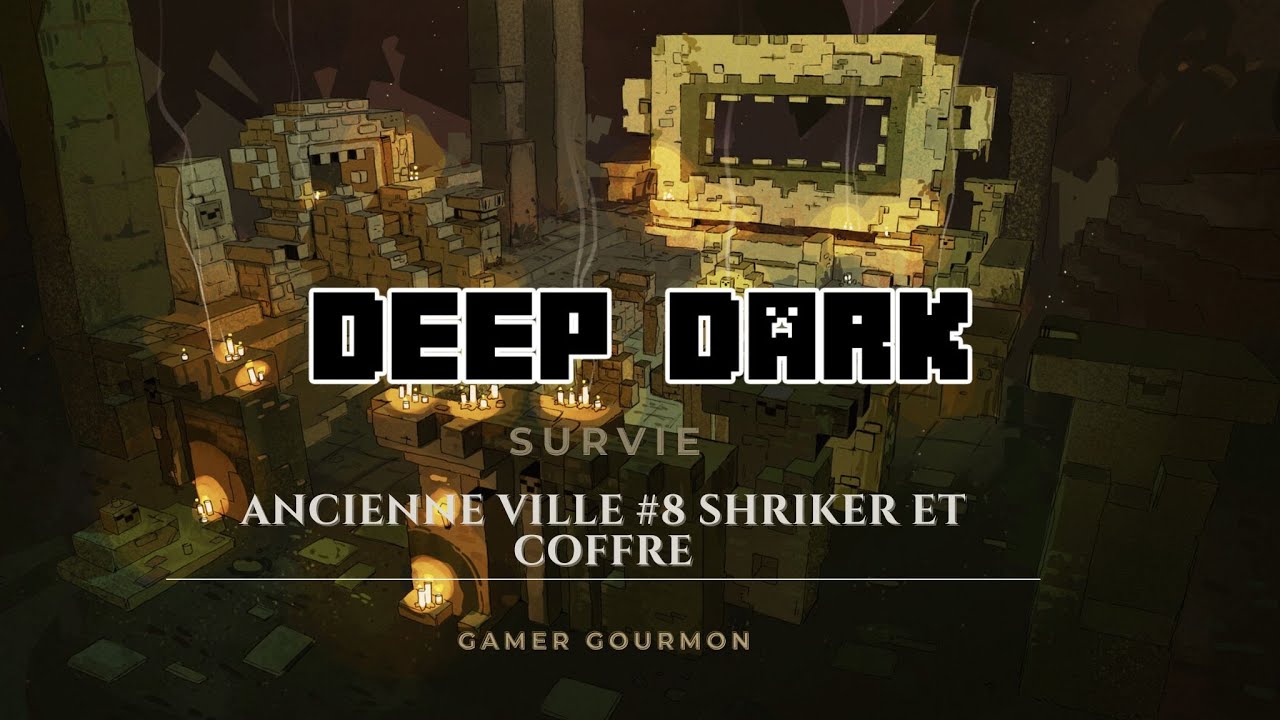 #Minecraft mais je survie dans l'ancienne cité #8 Shriker et coffre ...