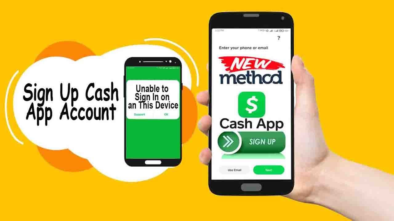 cash app sing up new method || No Attention Notioce Unbale to sign in ...