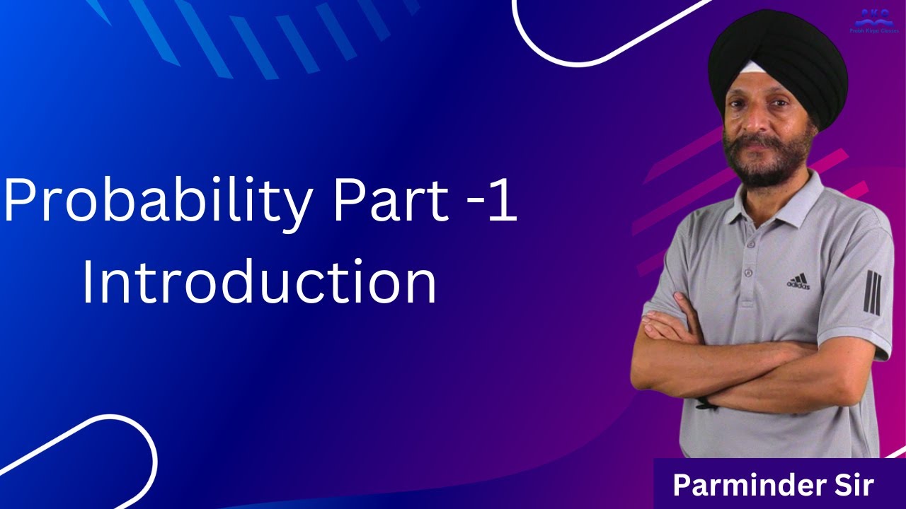 Probability Part -1 Introduction - YouTube
