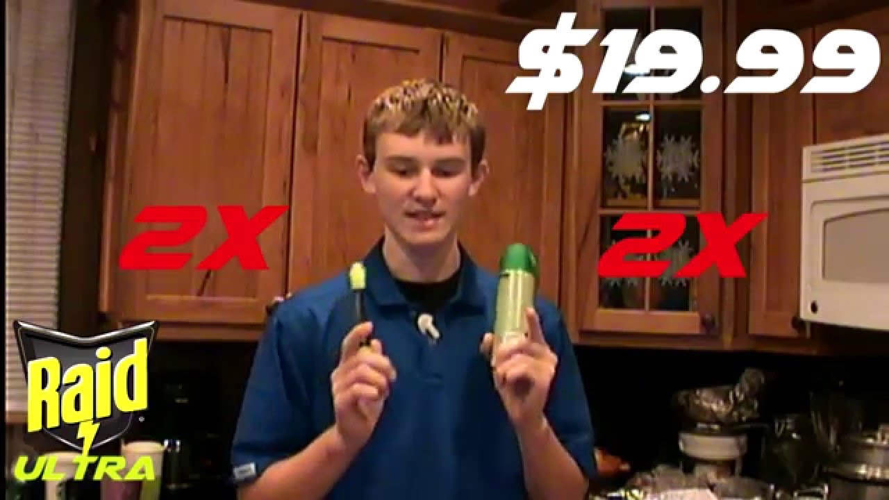 Commercial for bug spray - YouTube