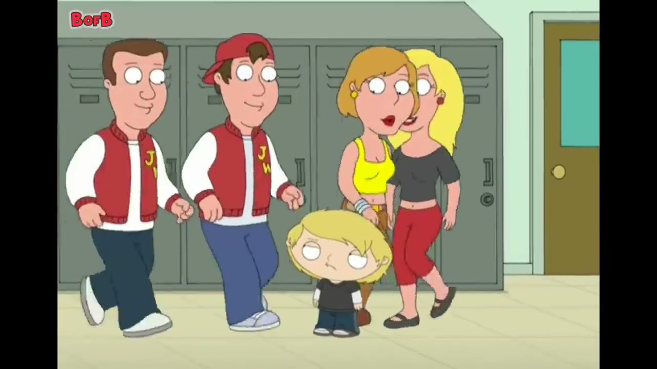 FAMILY GUY Stewie goes to High School - YouTube