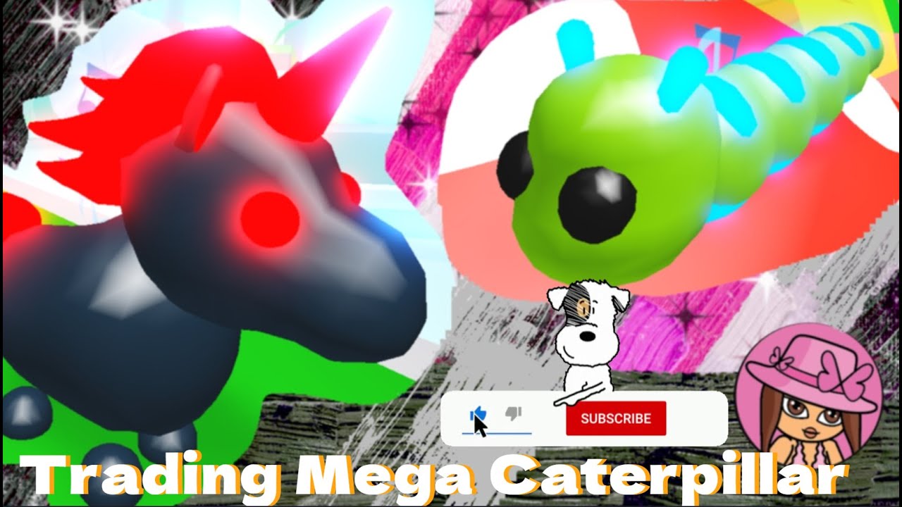 Trading a Mega Caterpillar in Roblox Adopt Me - YouTube