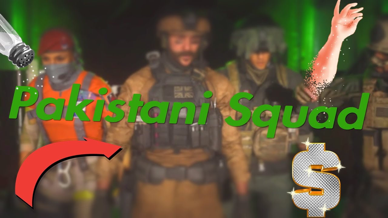 Warzone Victory With Pakistani Squad!! - YouTube