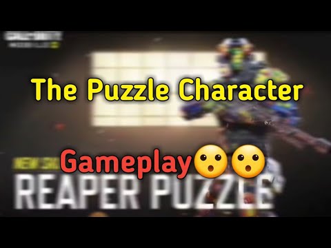 Reaper Puzzle Gameplay in Call Of Duty Mobile. Puzzle character skin in ...