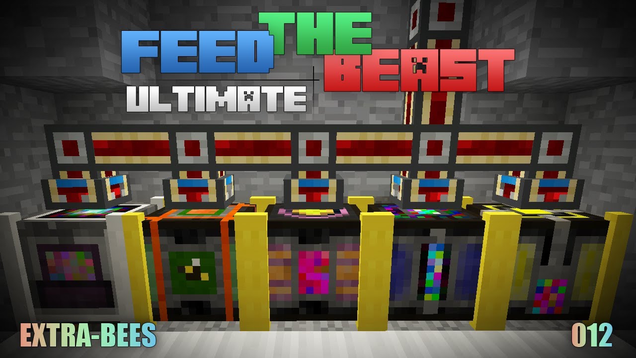 Let's Play FTB Ultimate Pack 012 - Extra-Bees - YouTube