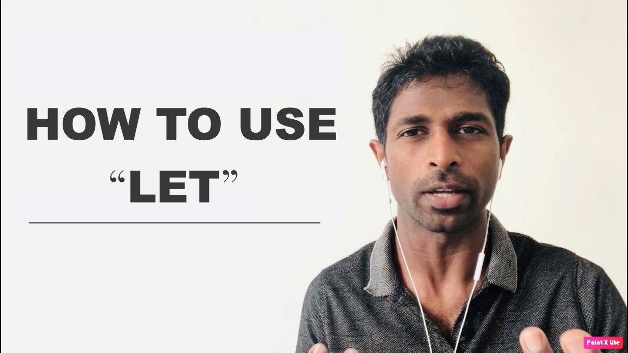 How to use "LET" - YouTube