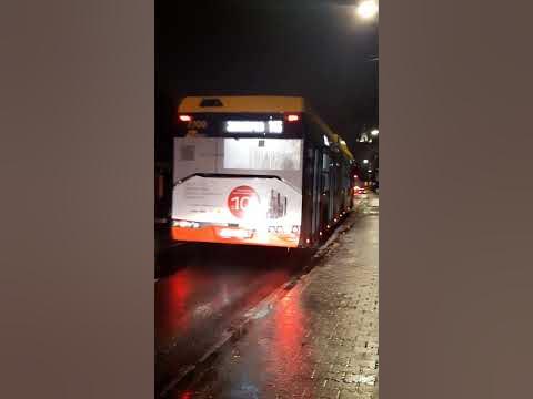 Odjazd Solarisa Urbino 18 IV CNG #7700 Z Przystanku Szwoleżerów linia 145 - YouTube