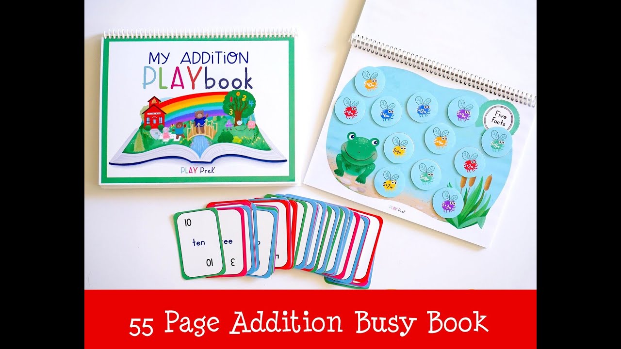 Addition PLAYbook | Addition Facts 1-12 | Learn to Add with PLAY ...