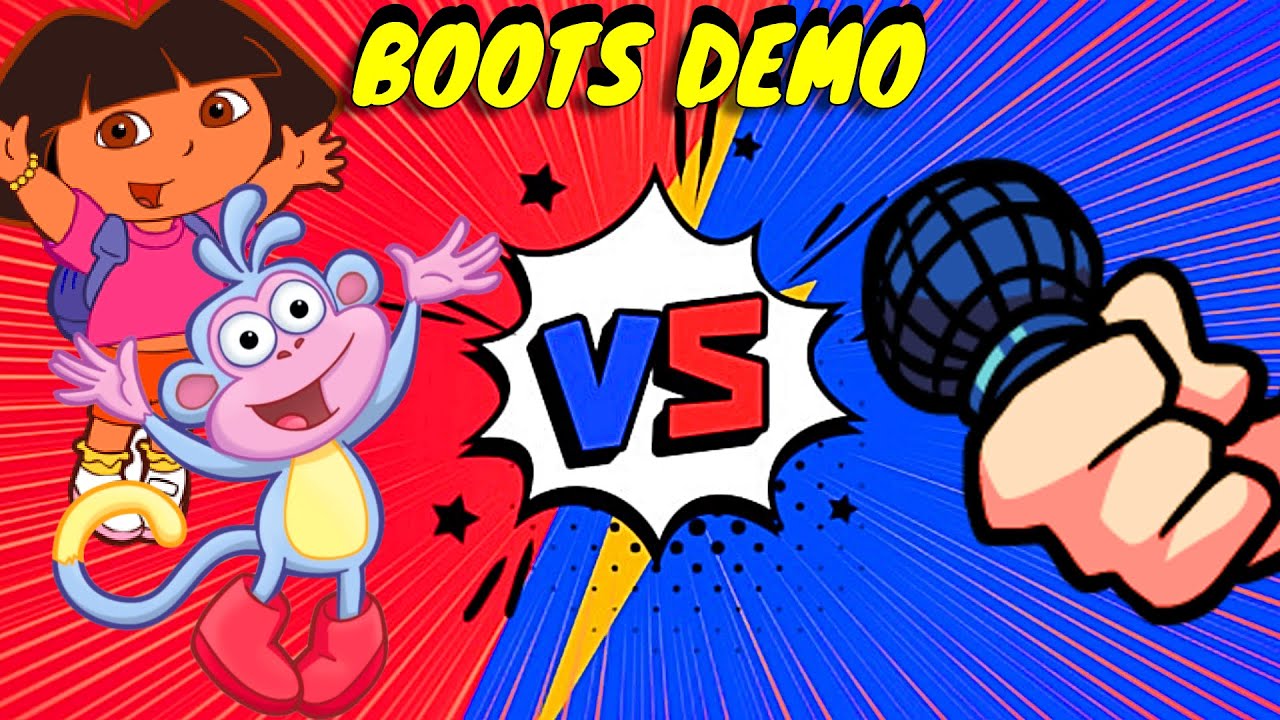 FNF DORA THE EXPLORER BOOTS DEMO #dora #doratheexplorer - YouTube