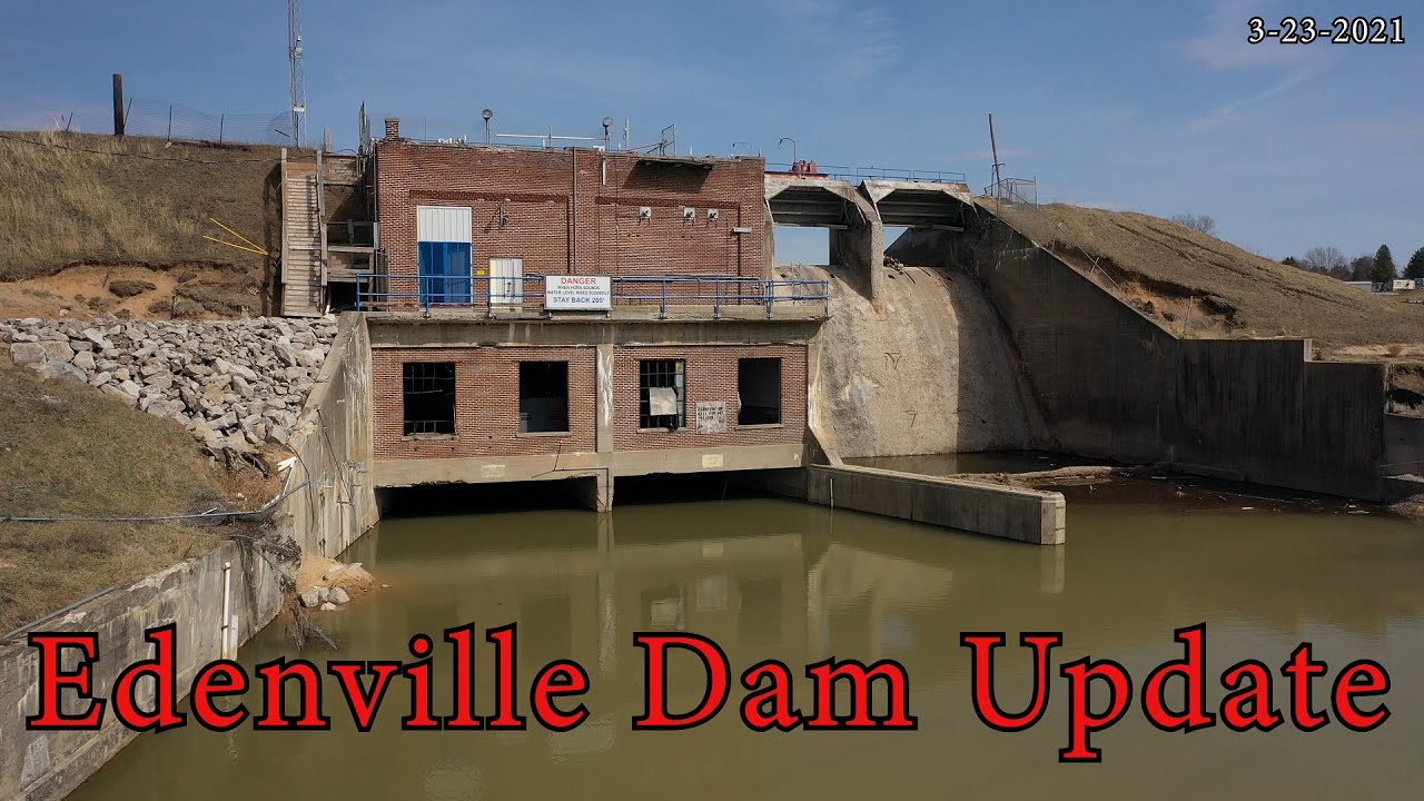 Update: Edenville Dam - Edenville Falls - Wixom Lake Flood 2020 ...