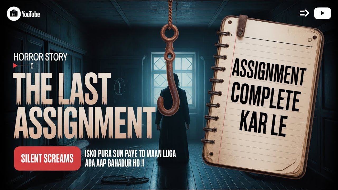 The Last Assignment || Horror story of a student - YouTube
