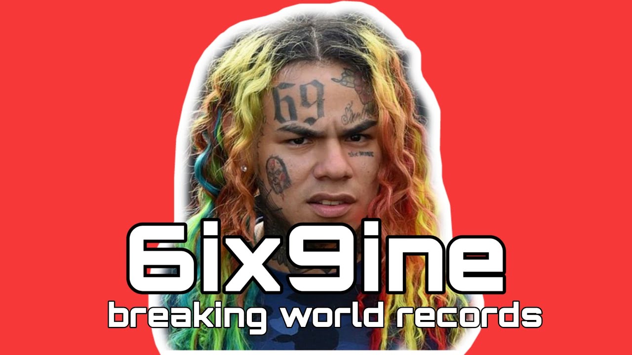 6ix 9ine breaking records | Out of Jail - YouTube