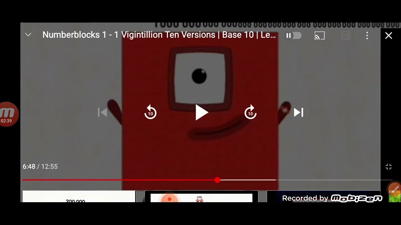 1 to 1 unvigintillion - YouTube