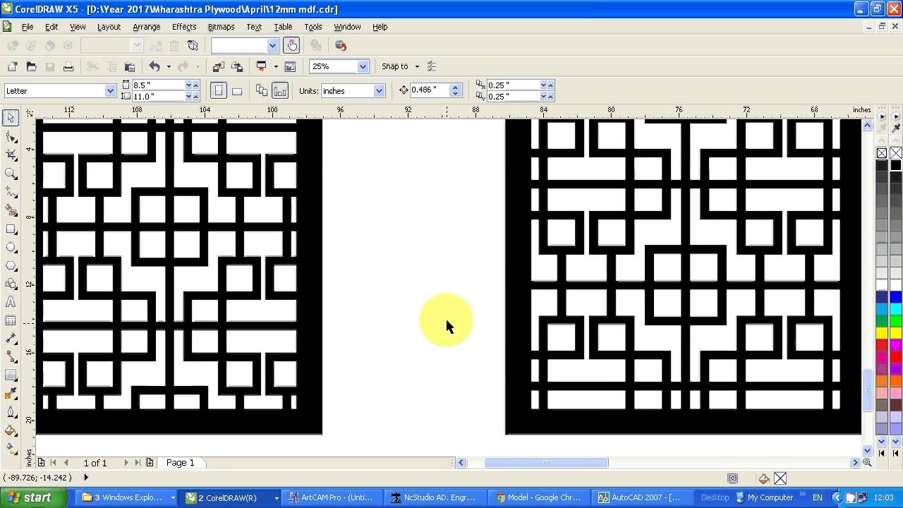 JALI COREL DRAW TOTURIALS - YouTube