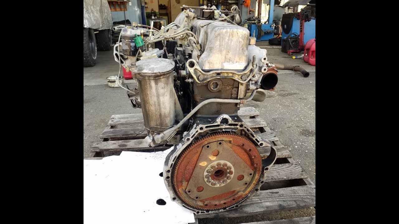 Mercedes-Benz OM617 Turbodiesel Engine Testing, High Compression, Good ...