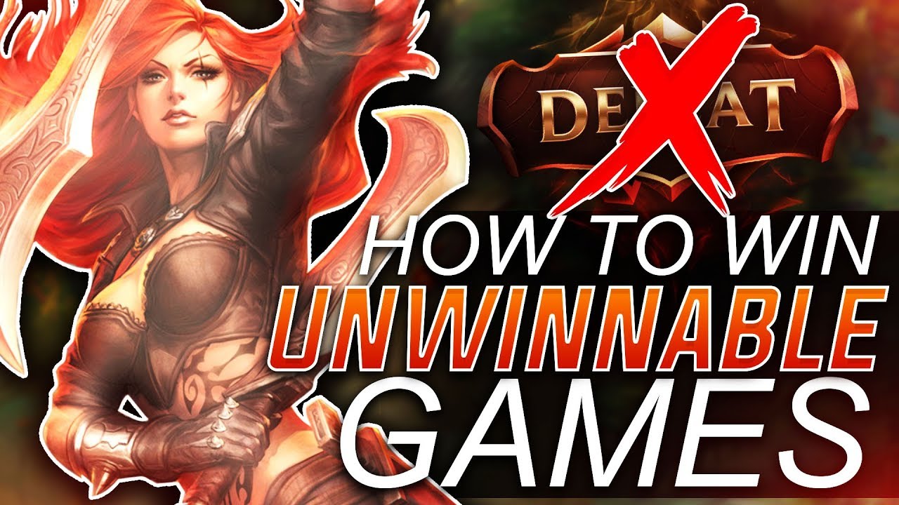KATEVOLVED | Rank 1 Katarina Shows You HOW TO WIN UNWINNABLE GAMES ...