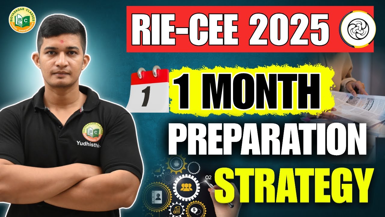 RIE CEE EXAM PREPARATION | RIE CEE 2025 | SYLLABUS | INTEGRATED B.ED # ...