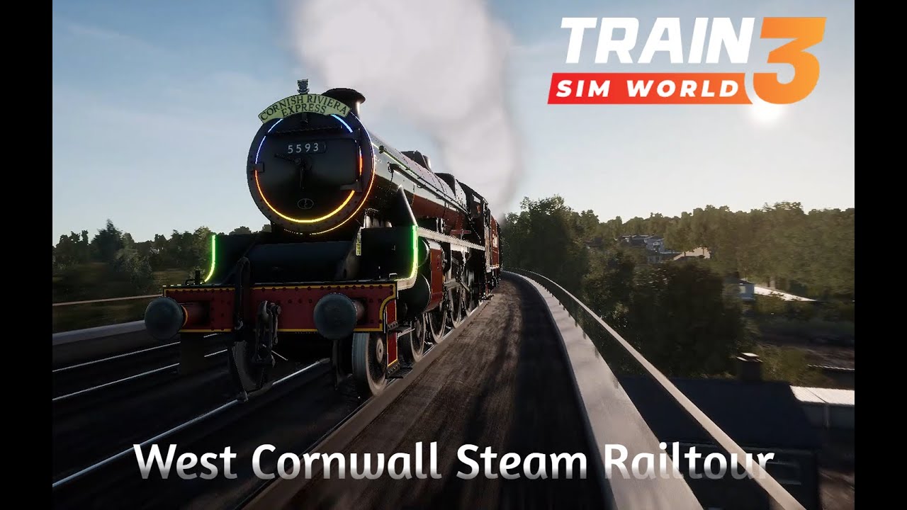 West Cornwall Steam Railtour DLC overview - Train Sim World 3 - YouTube