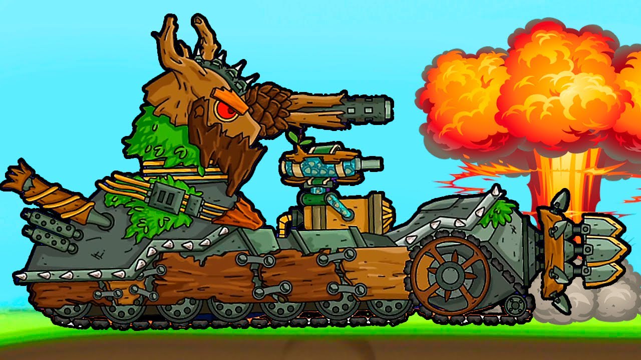 Insane Boss TREE in Tank Combat: War Battle - YouTube