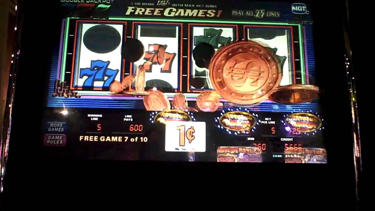 Double Jackpot Slot bonus - YouTube