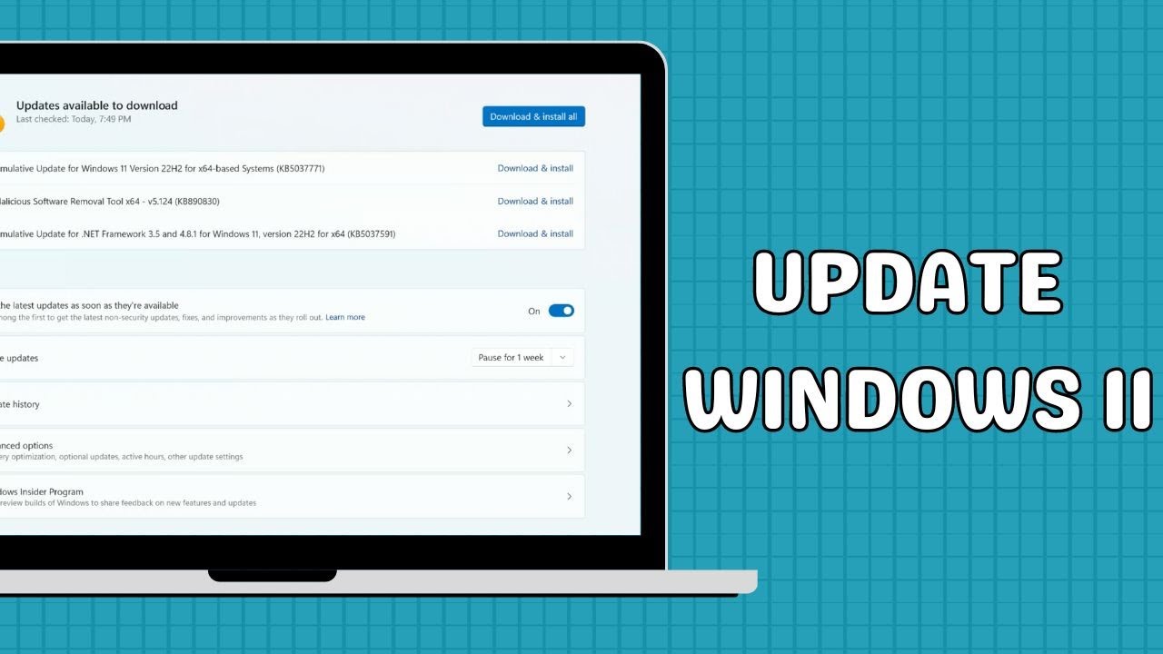 How to update Windows 11 like a pro - YouTube
