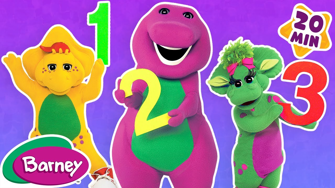 Barney 🎈 Let's Have a Counting Party 📖 - YouTube