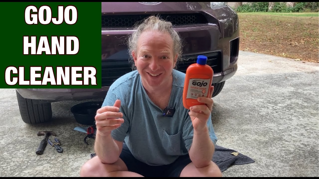 GOJO Orange Lotion Hand Cleaner with Pumice - YouTube