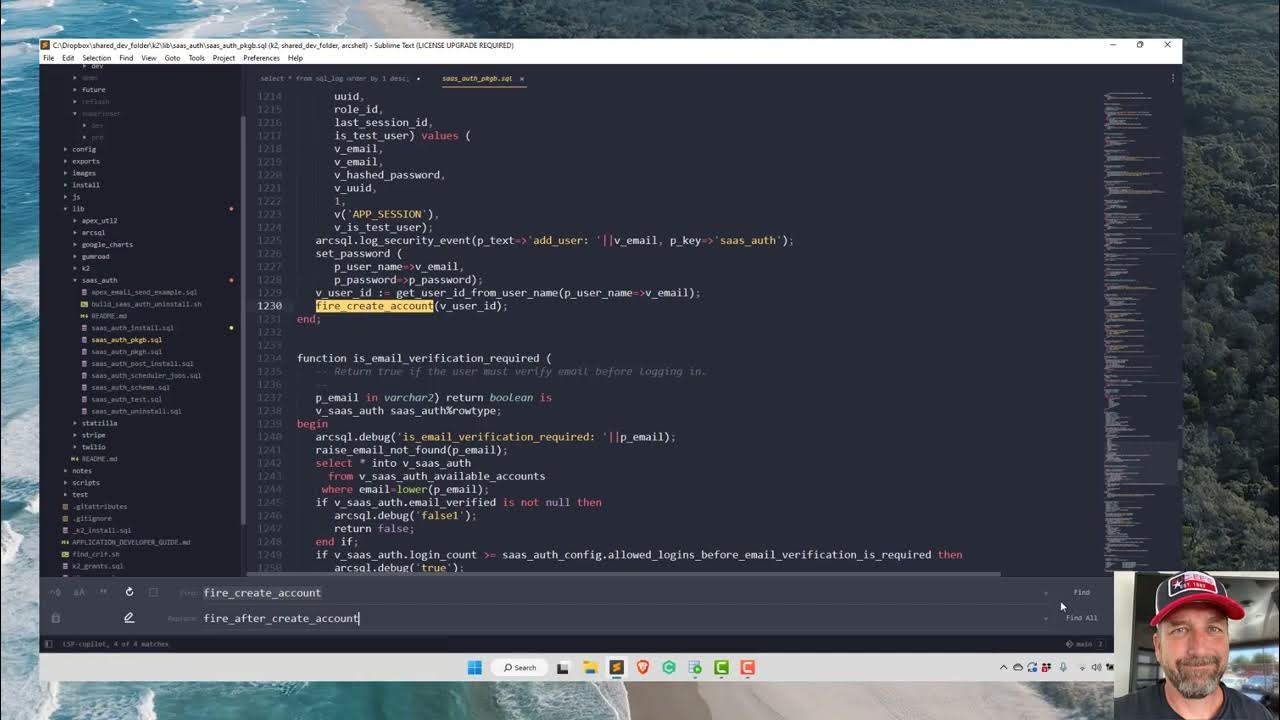 Coding live stream Dec 7 2022 - K2 for Oracle APEX - YouTube