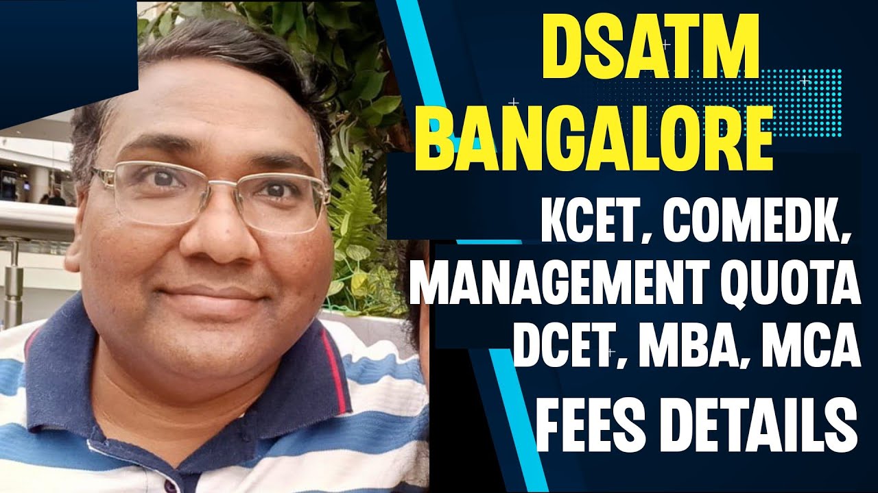 Dayananda Sagar College Bangalore|Dayananda sagar University|Pgcet 2024 ...