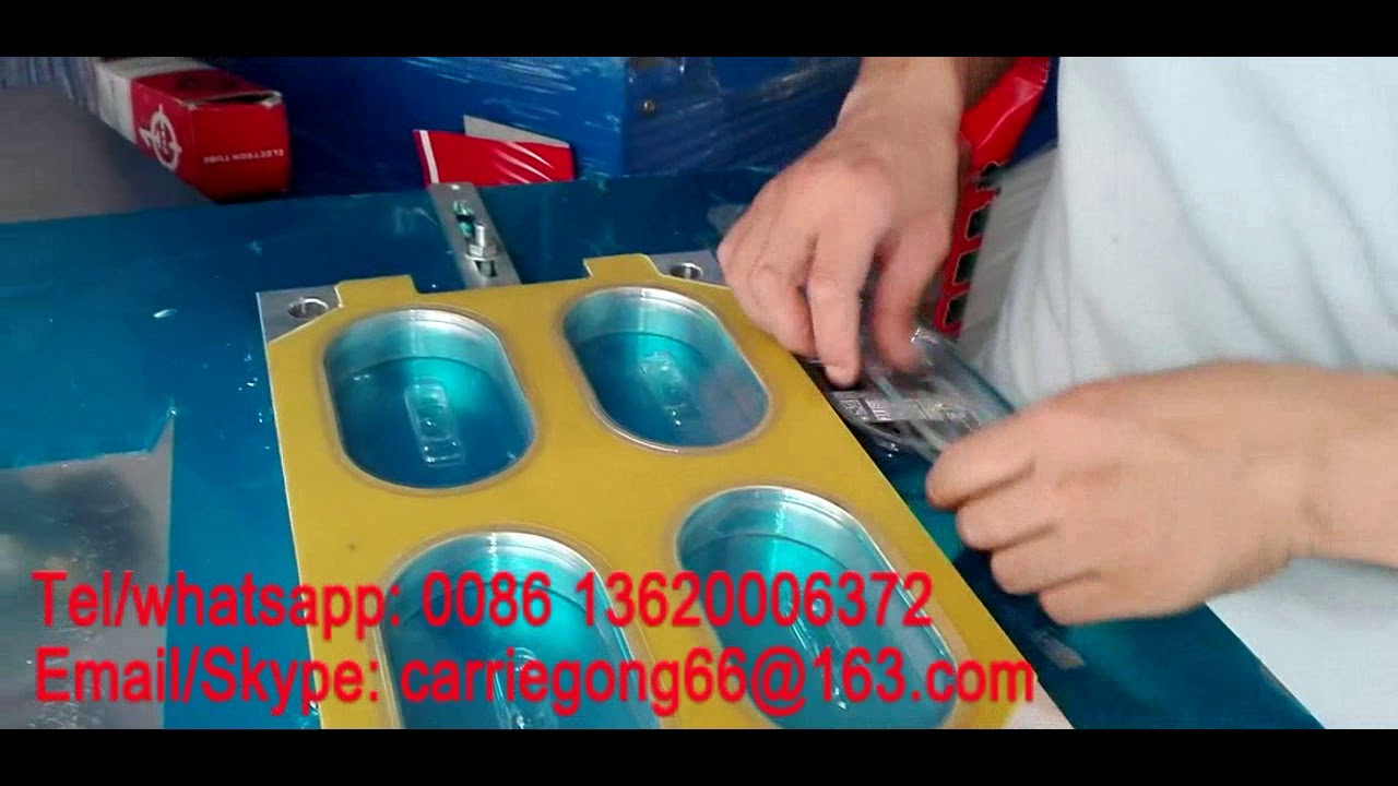 PET Clamshell Sealing High Frequency Blister Packing Machine - YouTube