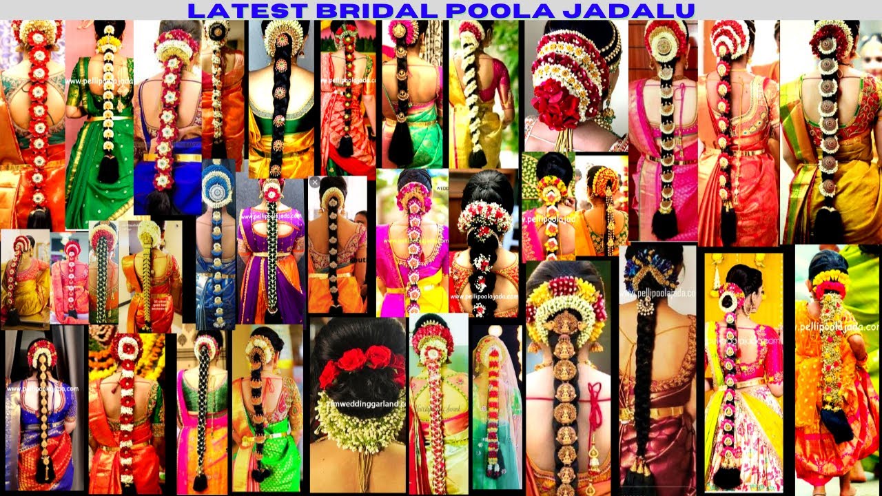 Pelli Poola Jada Designs | Latest Indian Bridal Poola Jada | Poolajada ...