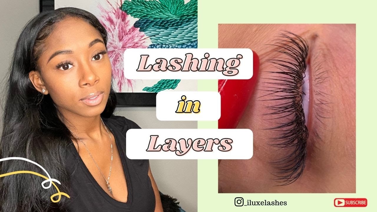 Lashing in Layers @ivoryalexus - YouTube