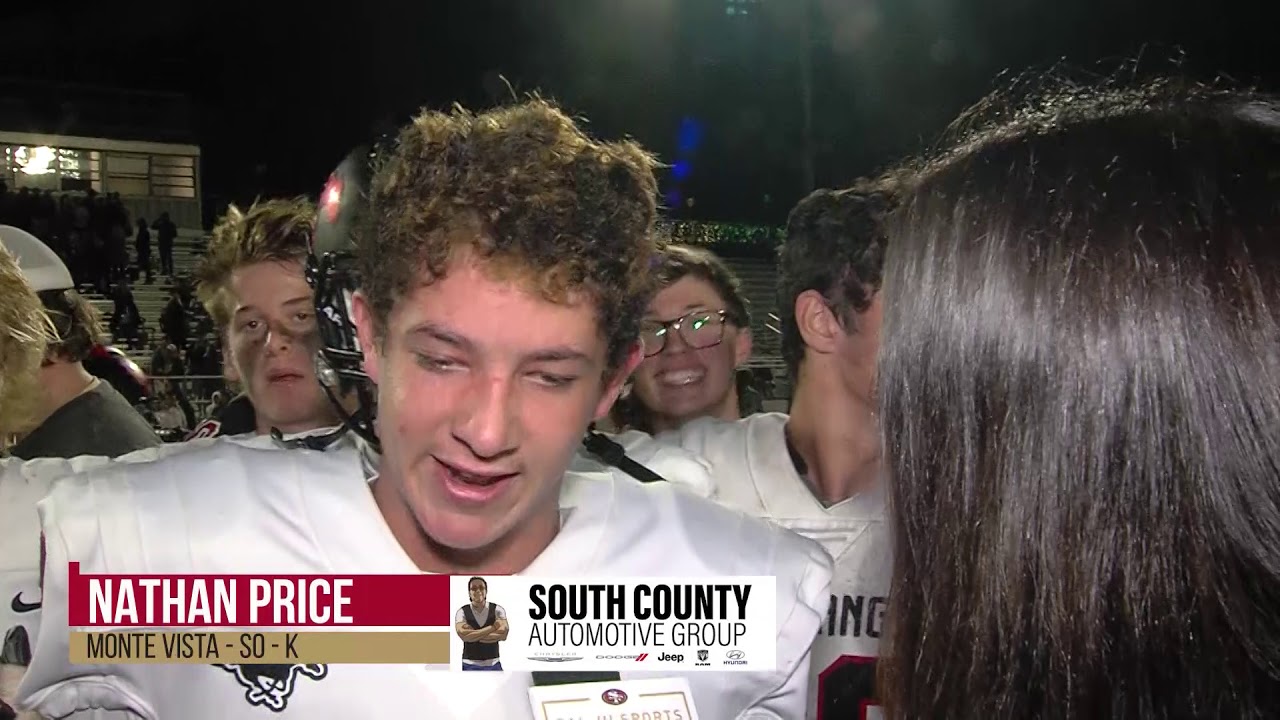 Monte Vista at San Ramon Valley Football | Jack Quigley vs Jack ...