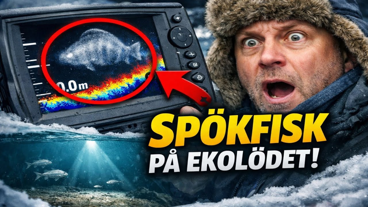 Ditt ekolod LJUGER! Sanningen om 'spökfiskar' på vintern. - YouTube
