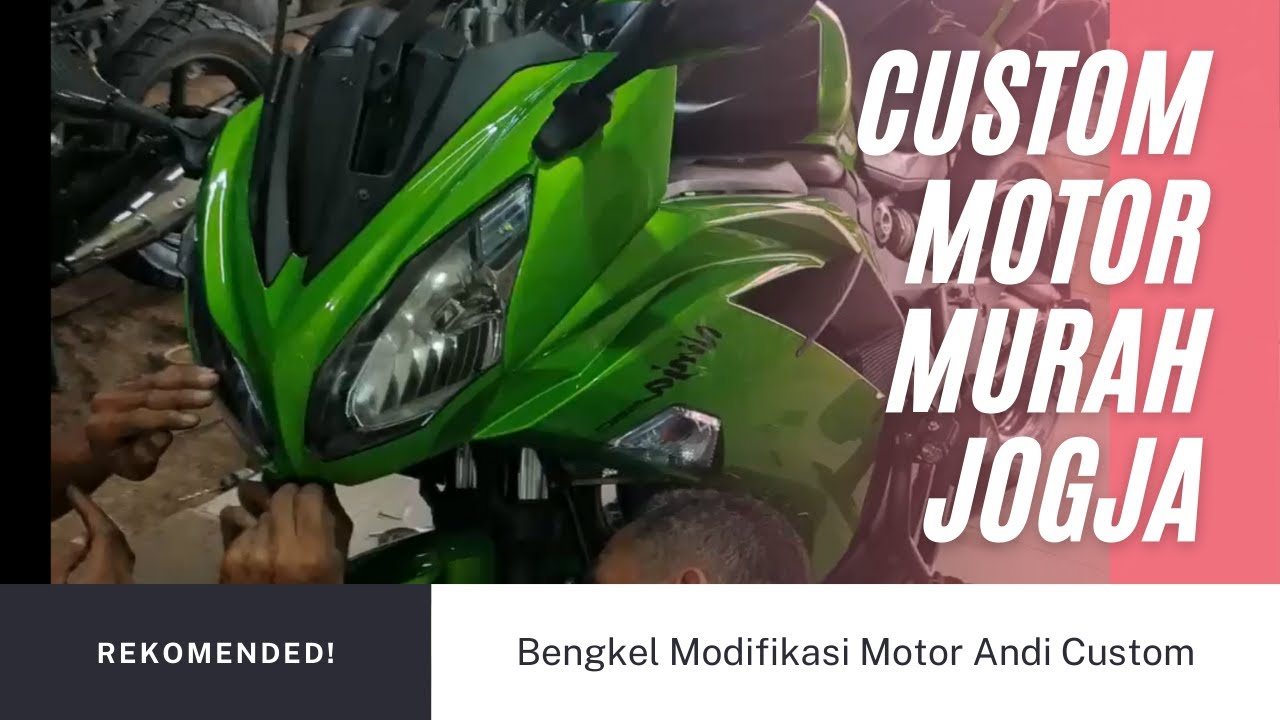REKOMENDASI BENGKEL MOTOR CUSTOM YOGYAKARTA - YouTube