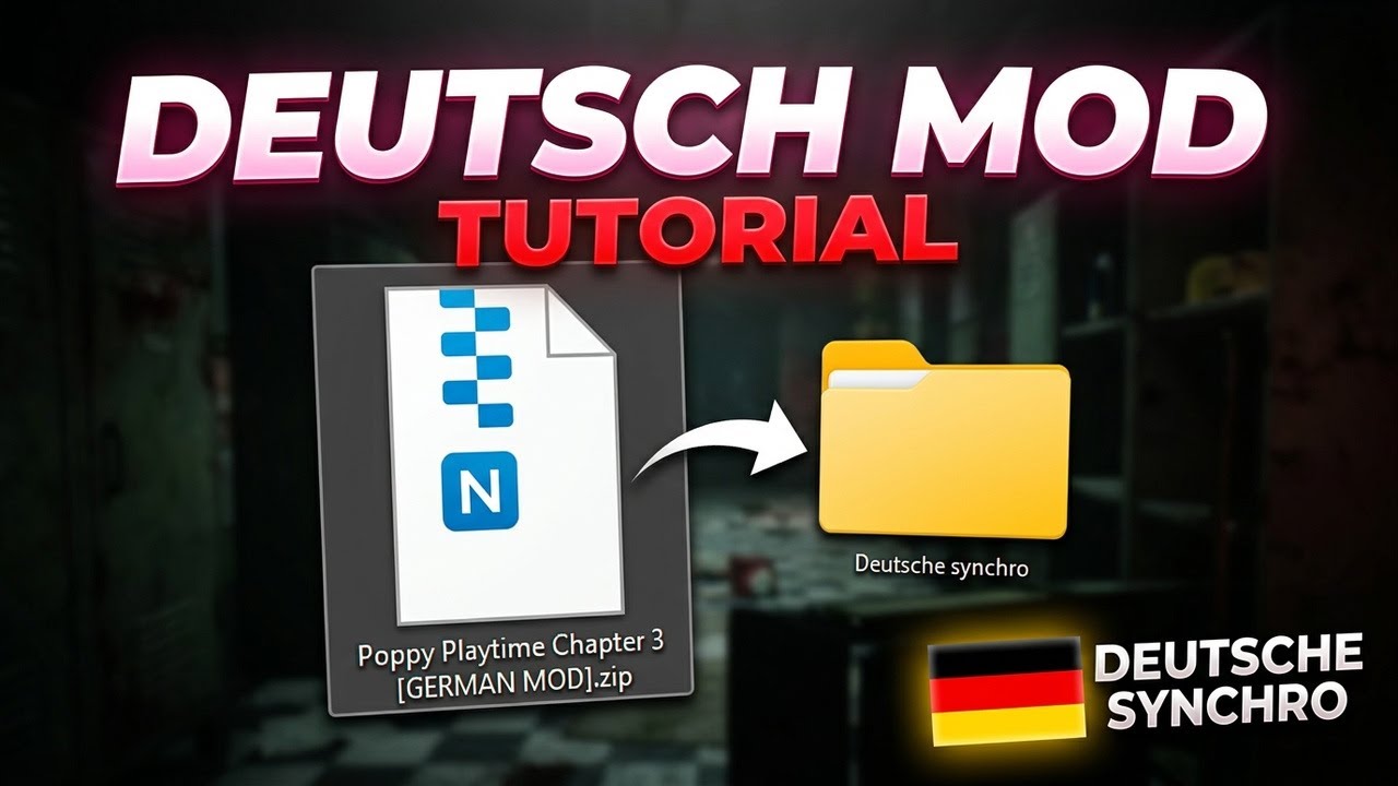 Poppy Playtime Chapter 3 Deutsch Mod - So installierst du die deutsche ...