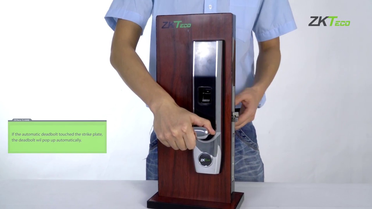 Smart Lock TL400B Installation Guide - YouTube