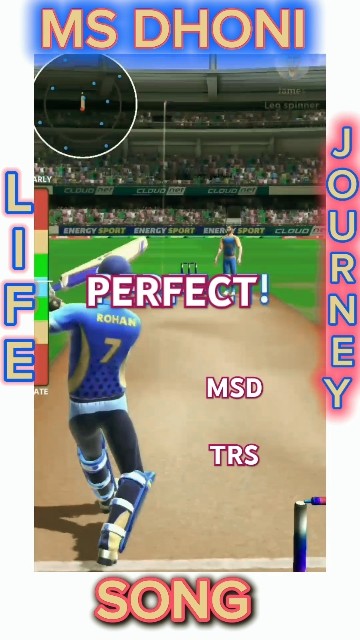MS Dhoni Life Journey Story/Song #shorts #cricket #gaming #trending #op ...