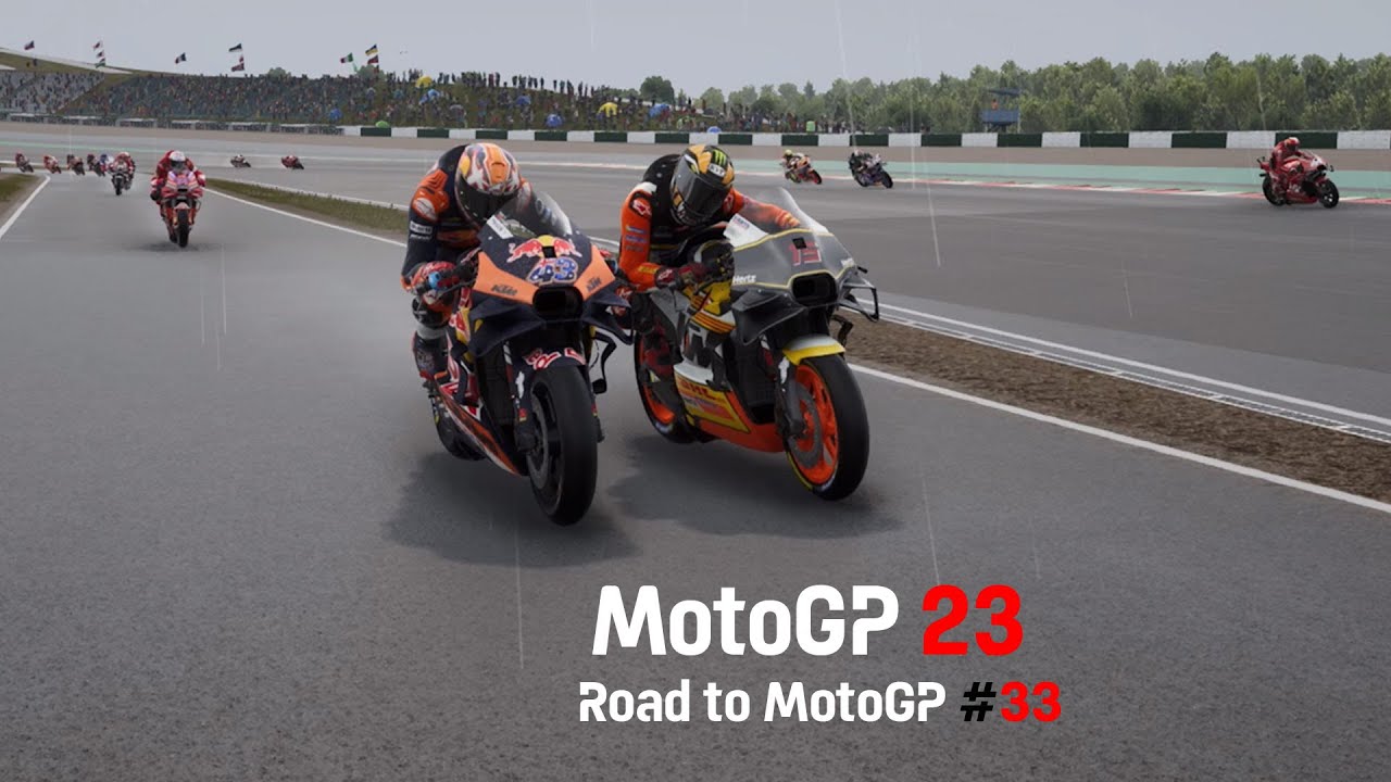 MotoGP 23 - Road to MotoGP #33 Flag to Flag Chaos in Portimao - YouTube