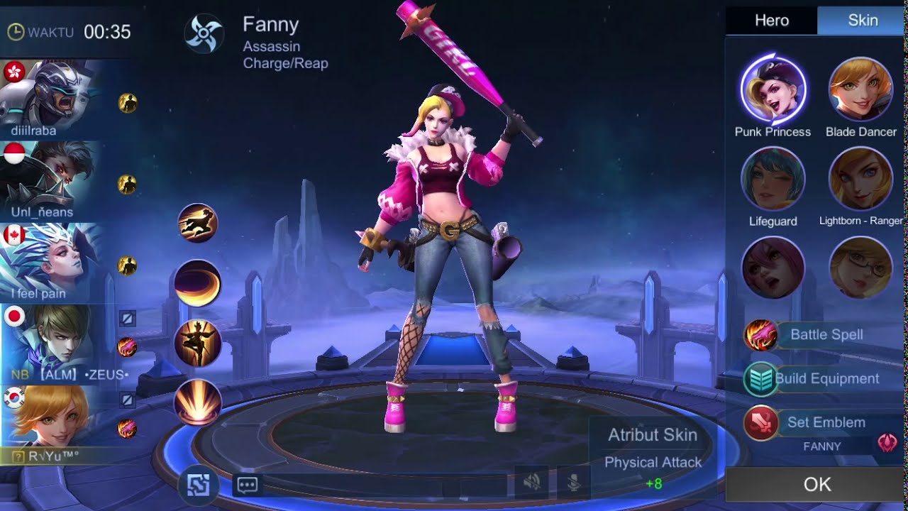 Using FANNY from ZERO2HERO! Let’s The Game Begin Day 1 (Hari Pertama)!! - YouTube