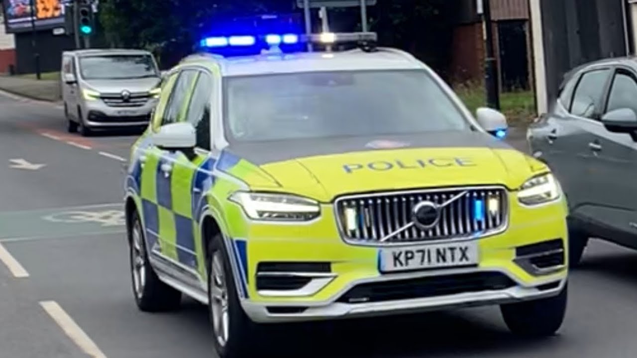 Marked Volvo XC90 Traffic Car Responding Greater Manchester Police ...
