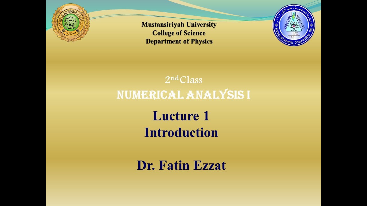 Lecture1 Introduction Youtube