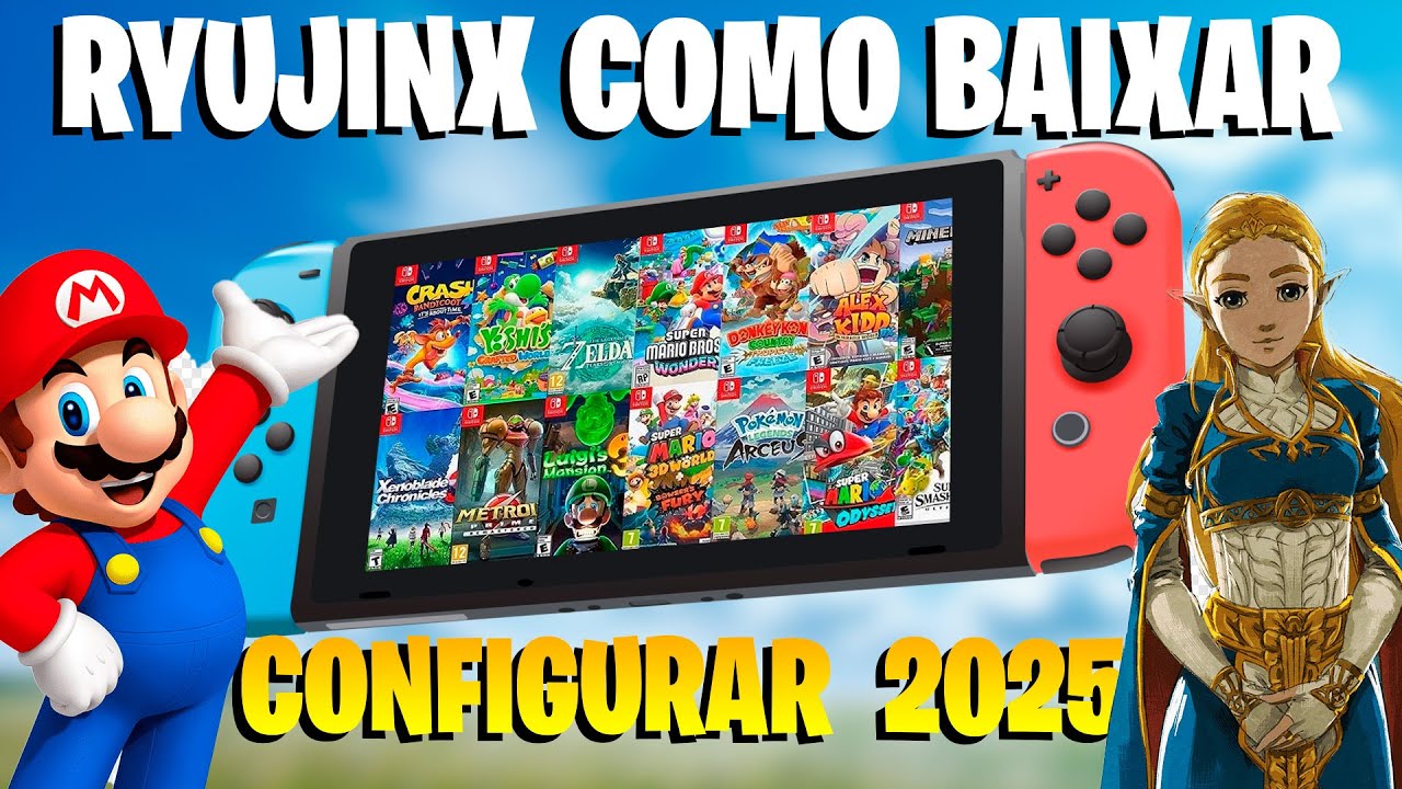 Atualizado Como baixar e configurar emulador de Switch para pc | 2025 ...