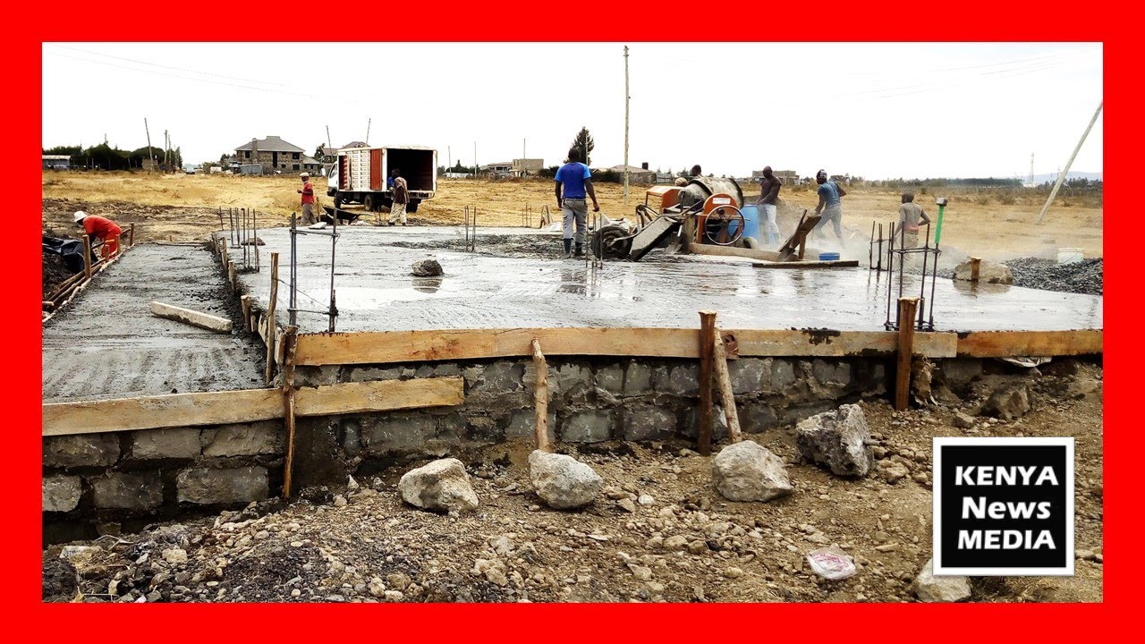 Building Construction from start to finish in Kenya part 14 - YouTube